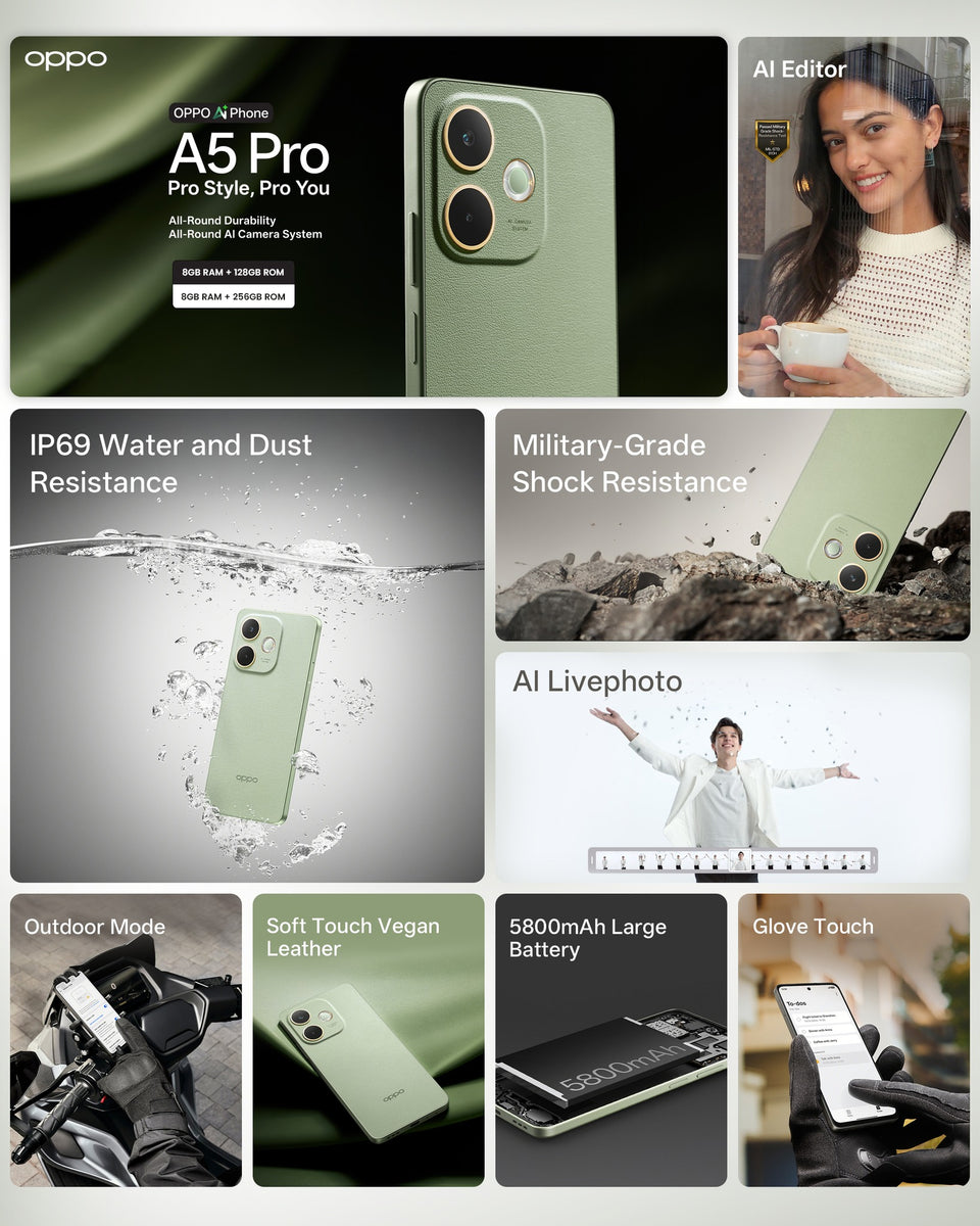 OPPO A5 Pro | Explore Latest Models | OPPO Official Website– OPPO Pakistan